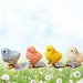 Easter Featherly Friends Fabric Birds Tabletop Decoration, 7" Tall - Etsy