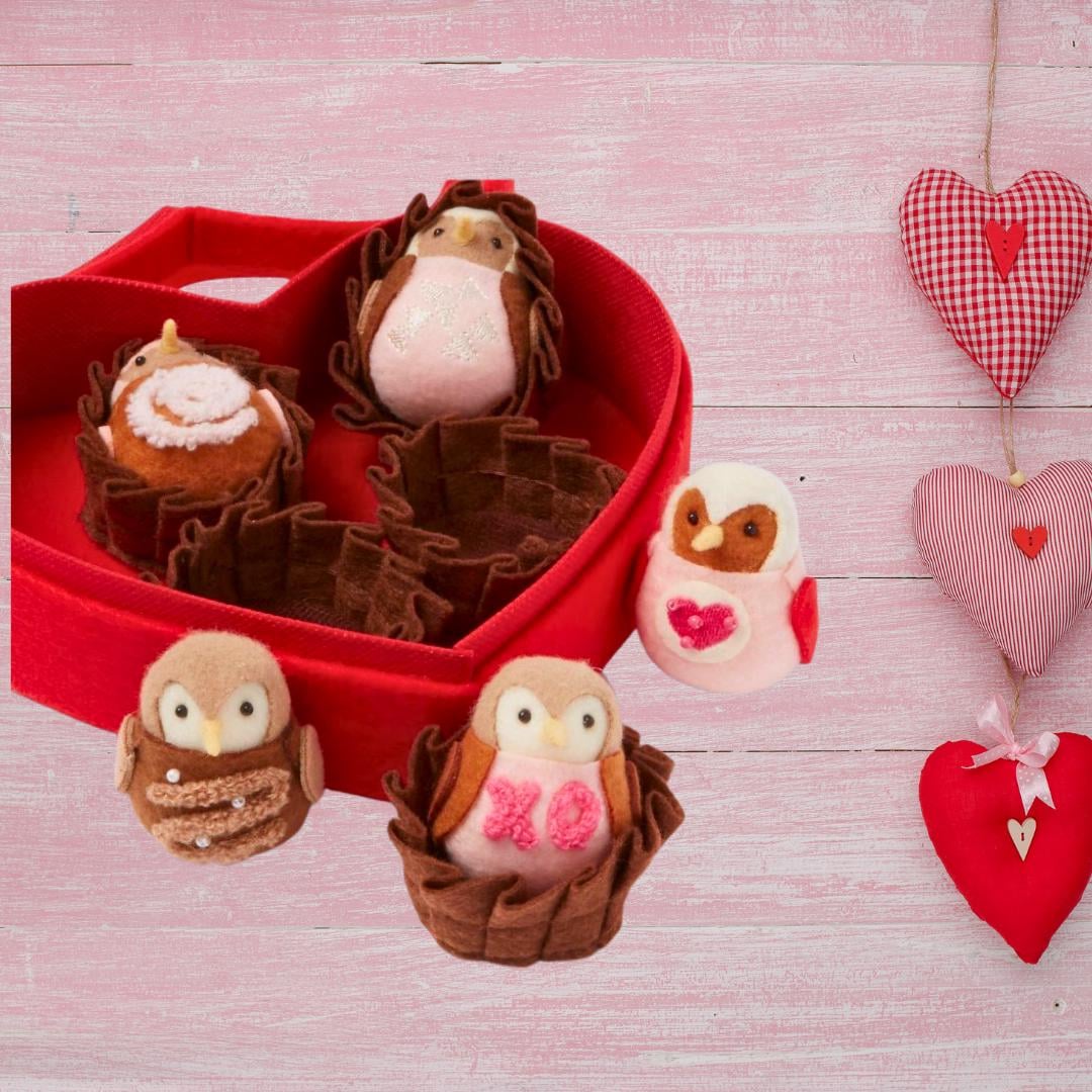 2025 Spritz Featherly Friends Chocolate Box Valentine's Day Decorative ...