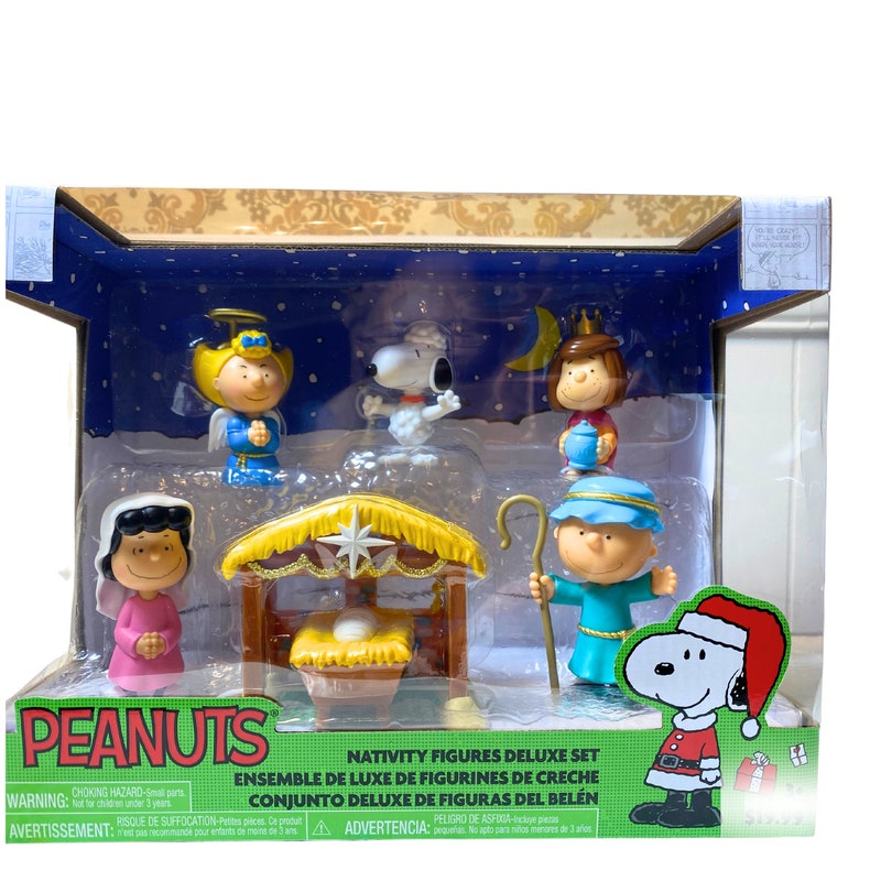 Peanuts Nativity Set - Etsy