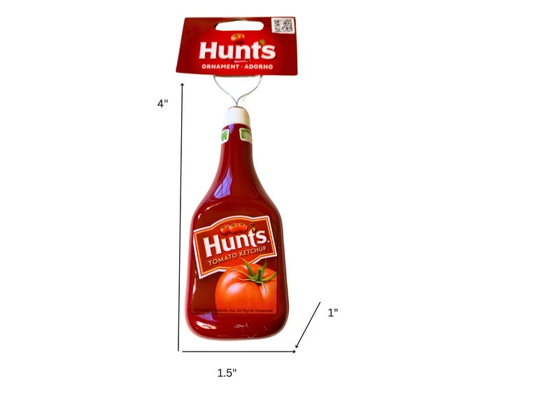 Hunts Ketchup Christmas Ornament - Etsy