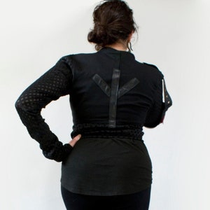 Runic Vest, Wastelander Bolero, Dystopian Vest From the Chaotic Nature ...
