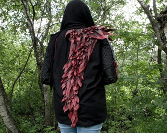 Leather Vest Dragon Scale - Etsy