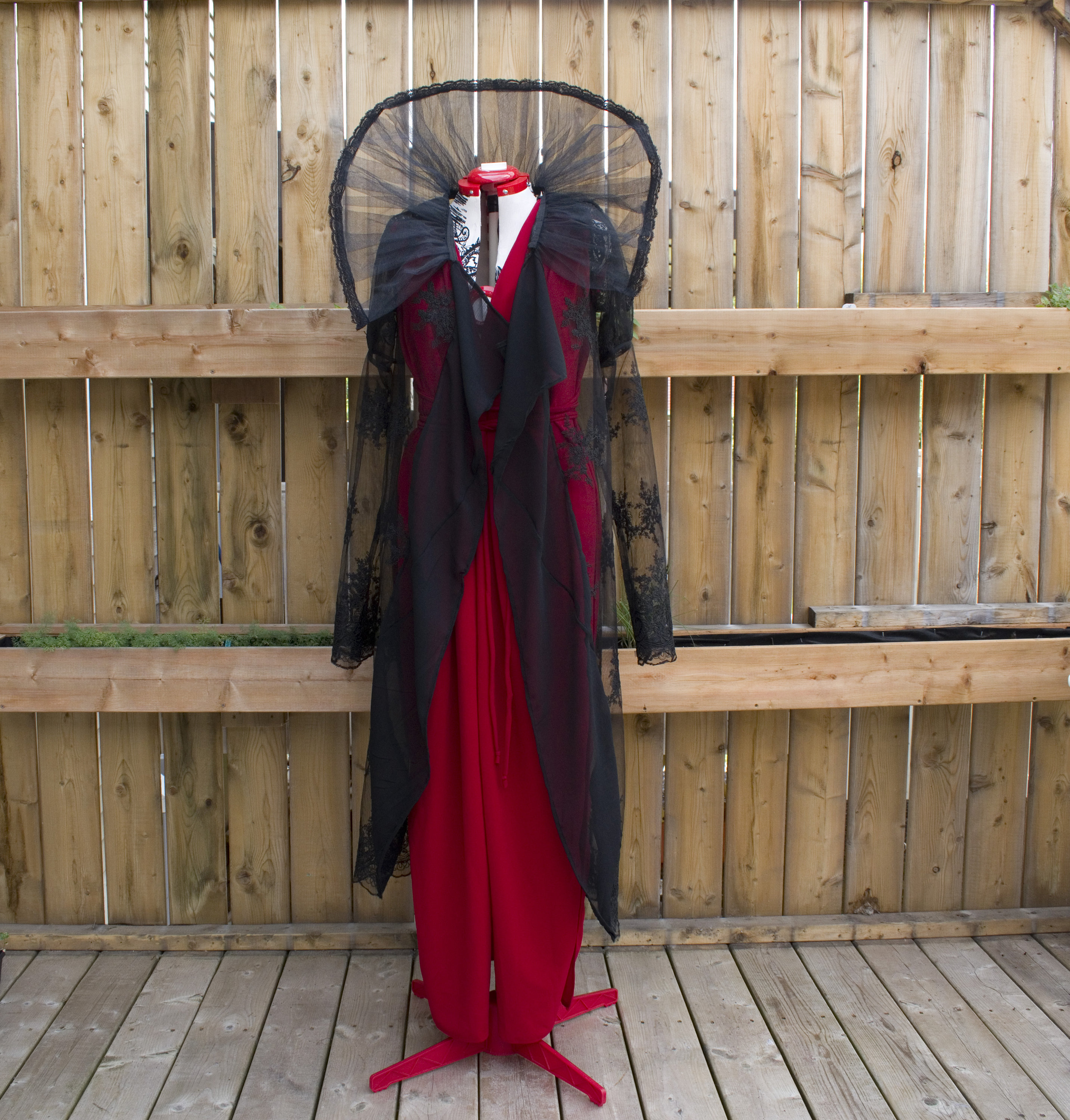 Evil Queen Black Tulle Robe From the Barocco Satani Collection - Etsy