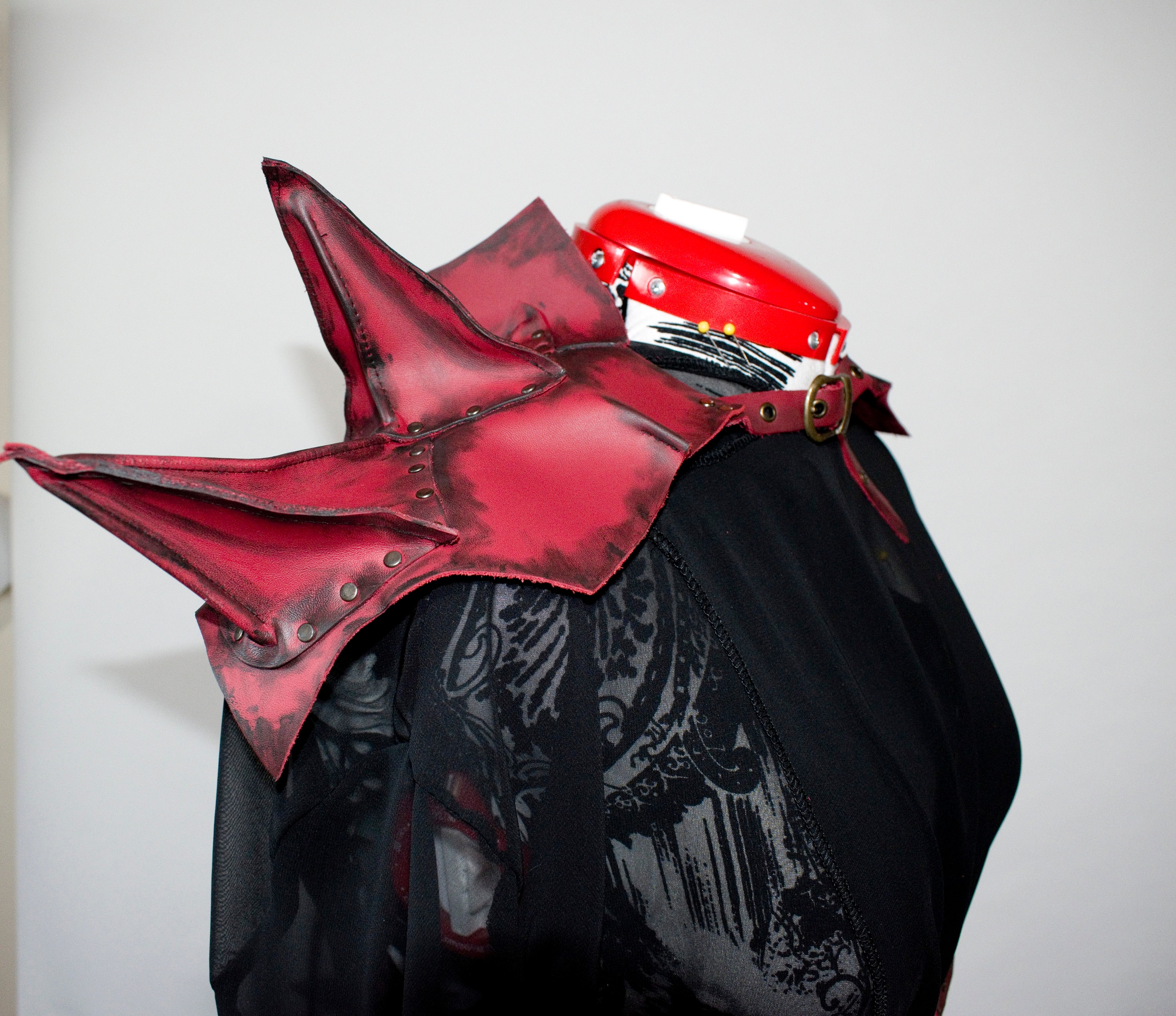 Dragon Spine Harness, Sculpted Leather, Distressed Harness, Armor ...