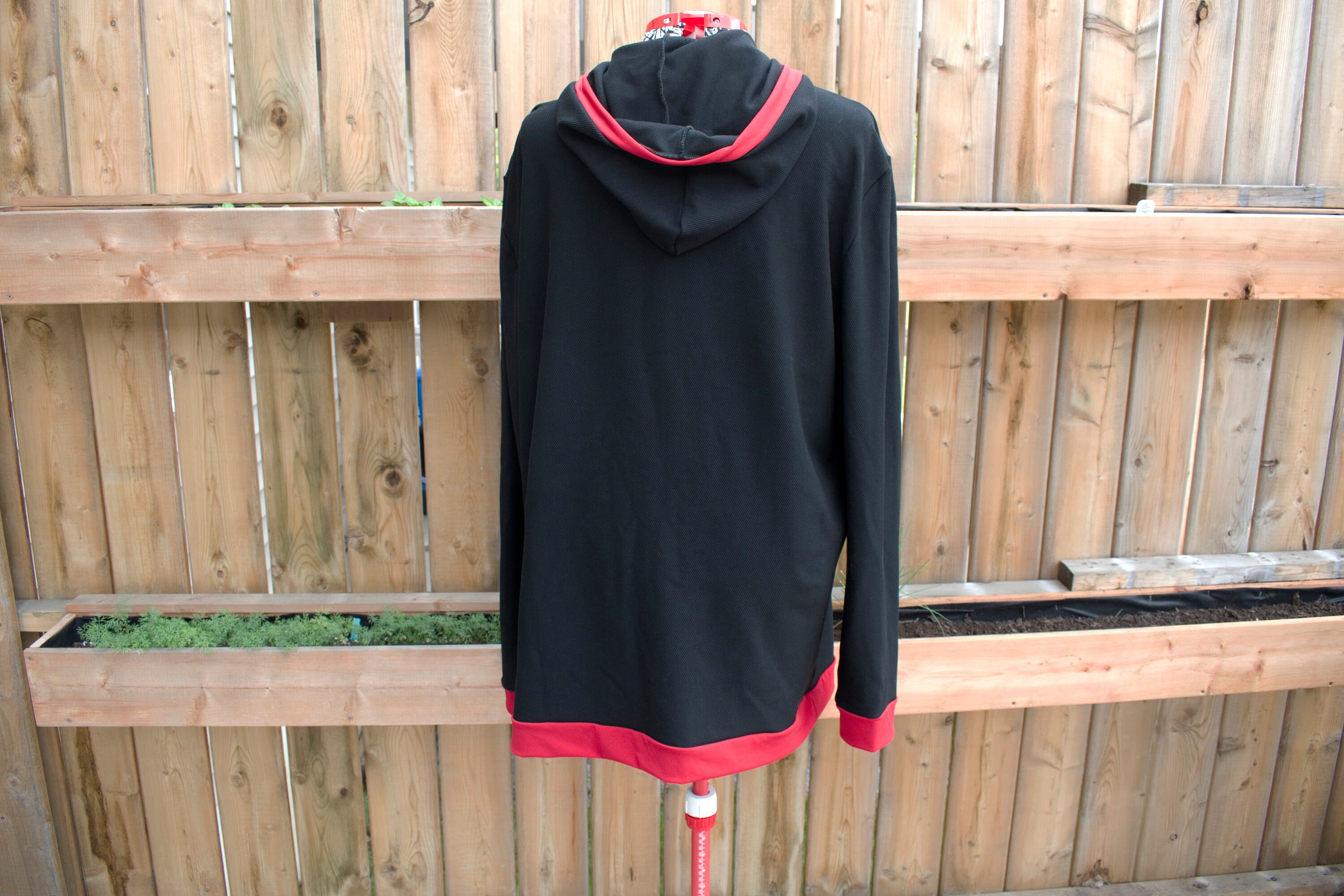 Inverted Cross, ''blood Dripping'', Oversized Hoodie With Pocket From the Barocco Satani Mini ...