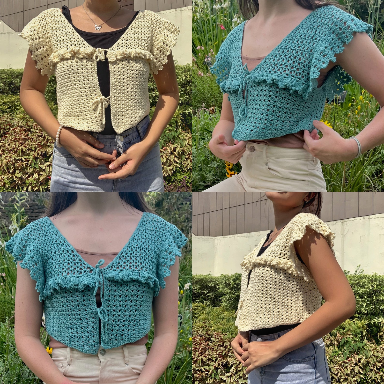 Crochet Written Pattern: Aria Cardigan - Etsy