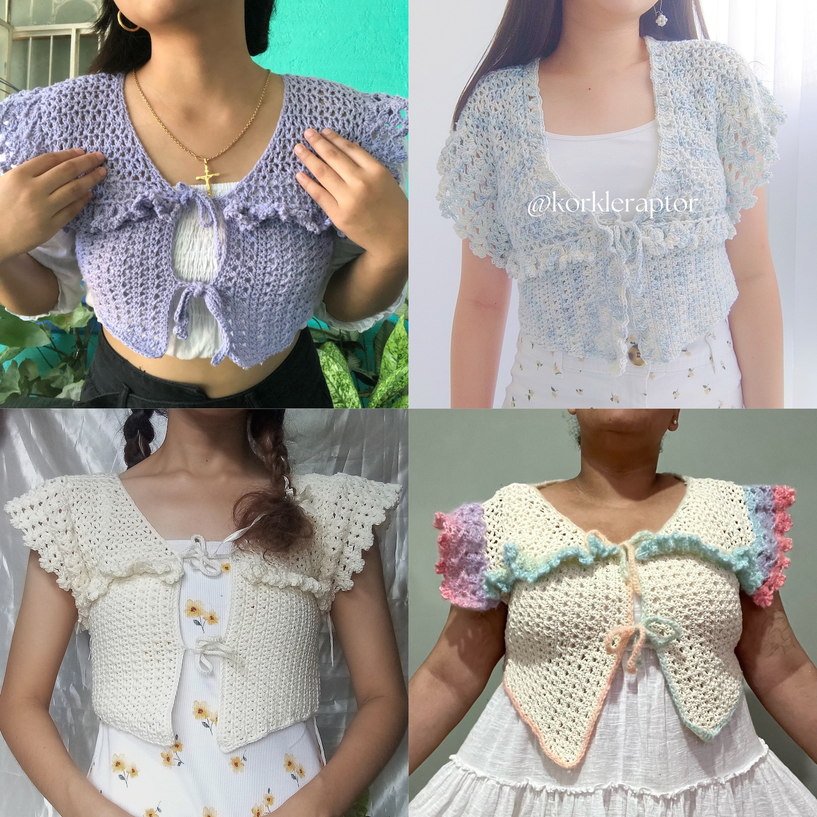 Crochet Written Pattern: Aria Cardigan - Etsy