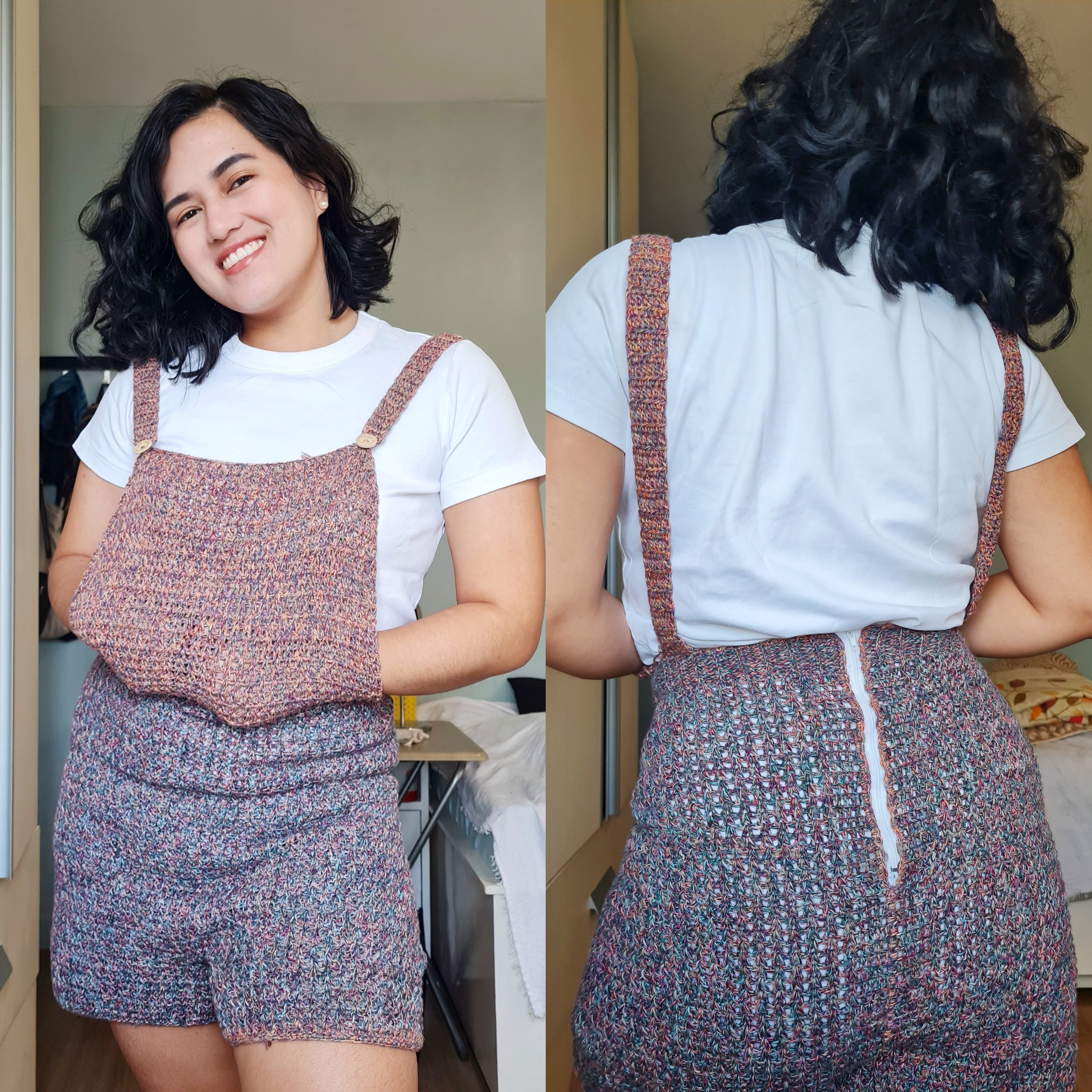 Crochet Written Pattern: Reese Overalls - Etsy