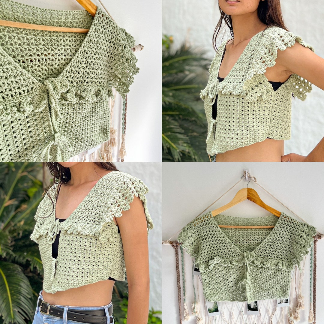 Crochet Written Pattern: Aria Cardigan - Etsy