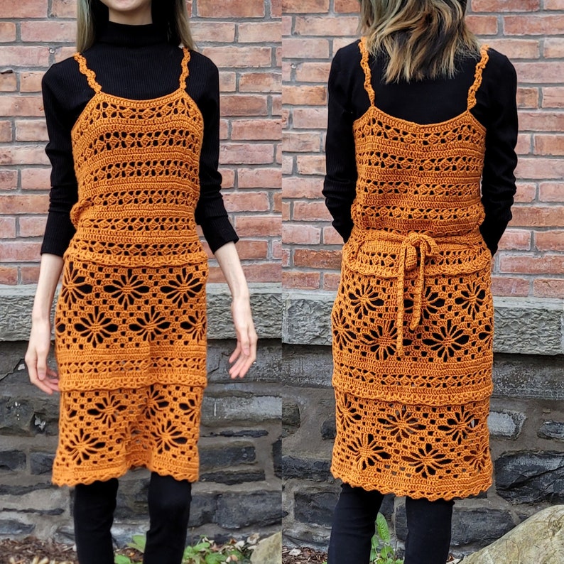 CROCHET WRITTEN PATTERN: Clara Dress - Etsy