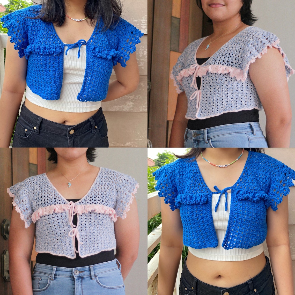 Crochet Written Pattern: Aria Cardigan - Etsy