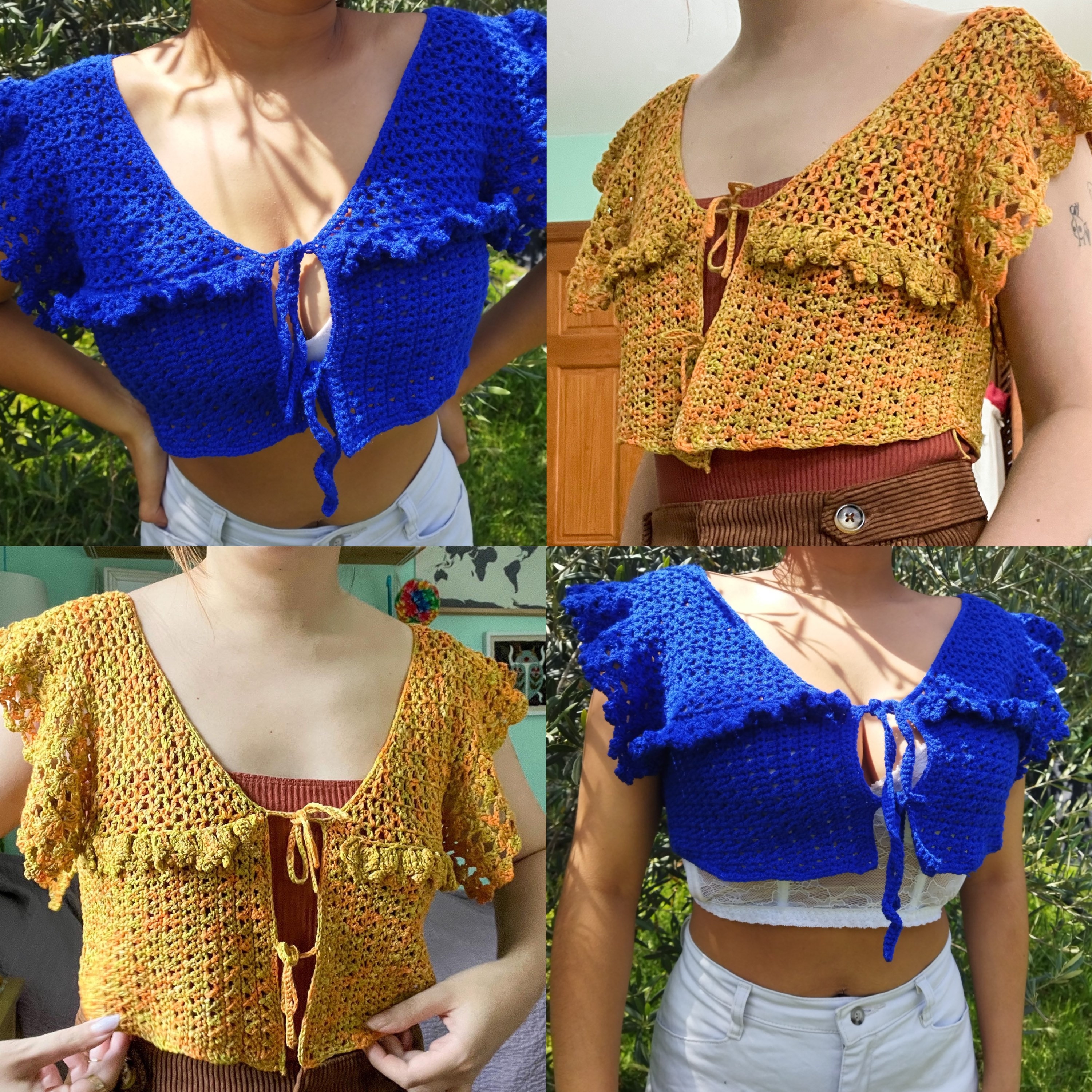 Crochet Written Pattern: Aria Cardigan - Etsy