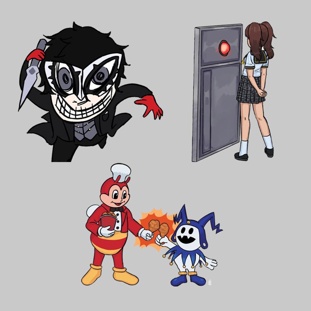 Persona Stickers - Etsy