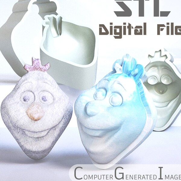 Frozen 3d Print File - Etsy