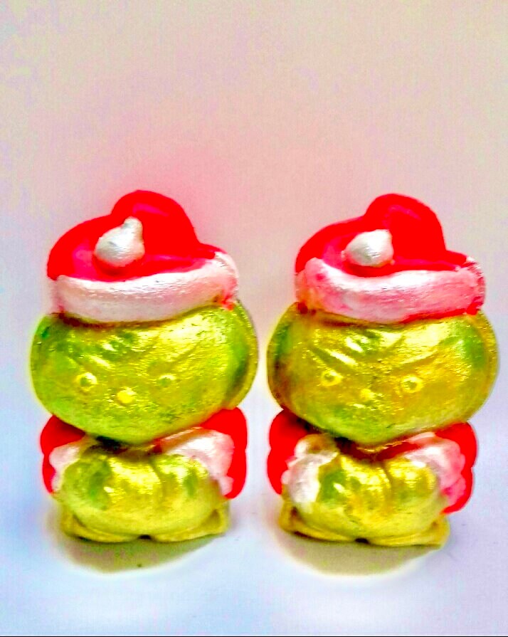 Grinch Mold | 3D Printable | Set of 2 STL MOLD| Bath Bomb Mold ...