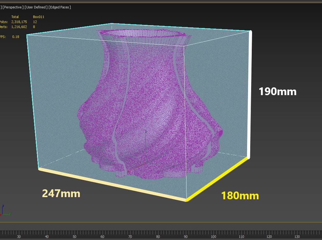 Ice Cream VASE ~ Silicone Mold Housing ~3D Print Model - Etsy UK