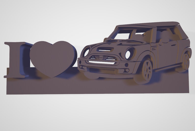 Digital STL/ Display Stand 3D Car Sign Wall Decor Car Logo | Etsy