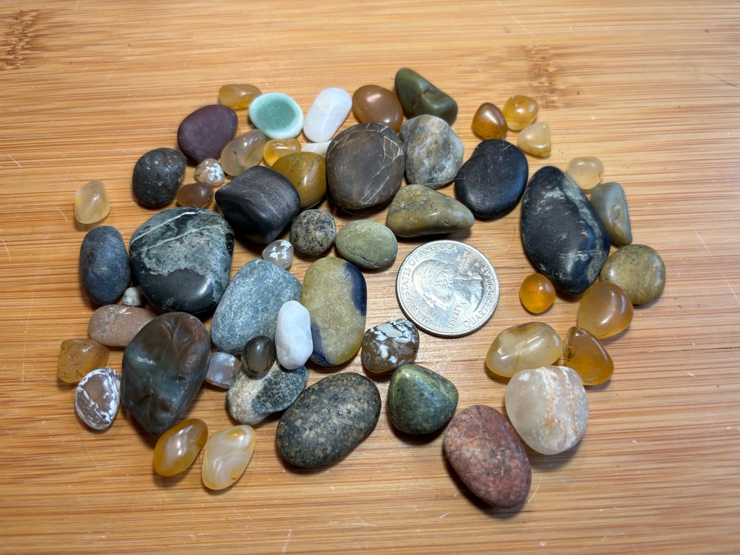 Polished Ocean Rocks Beach Rocks Ocean Crystals 51 - Etsy