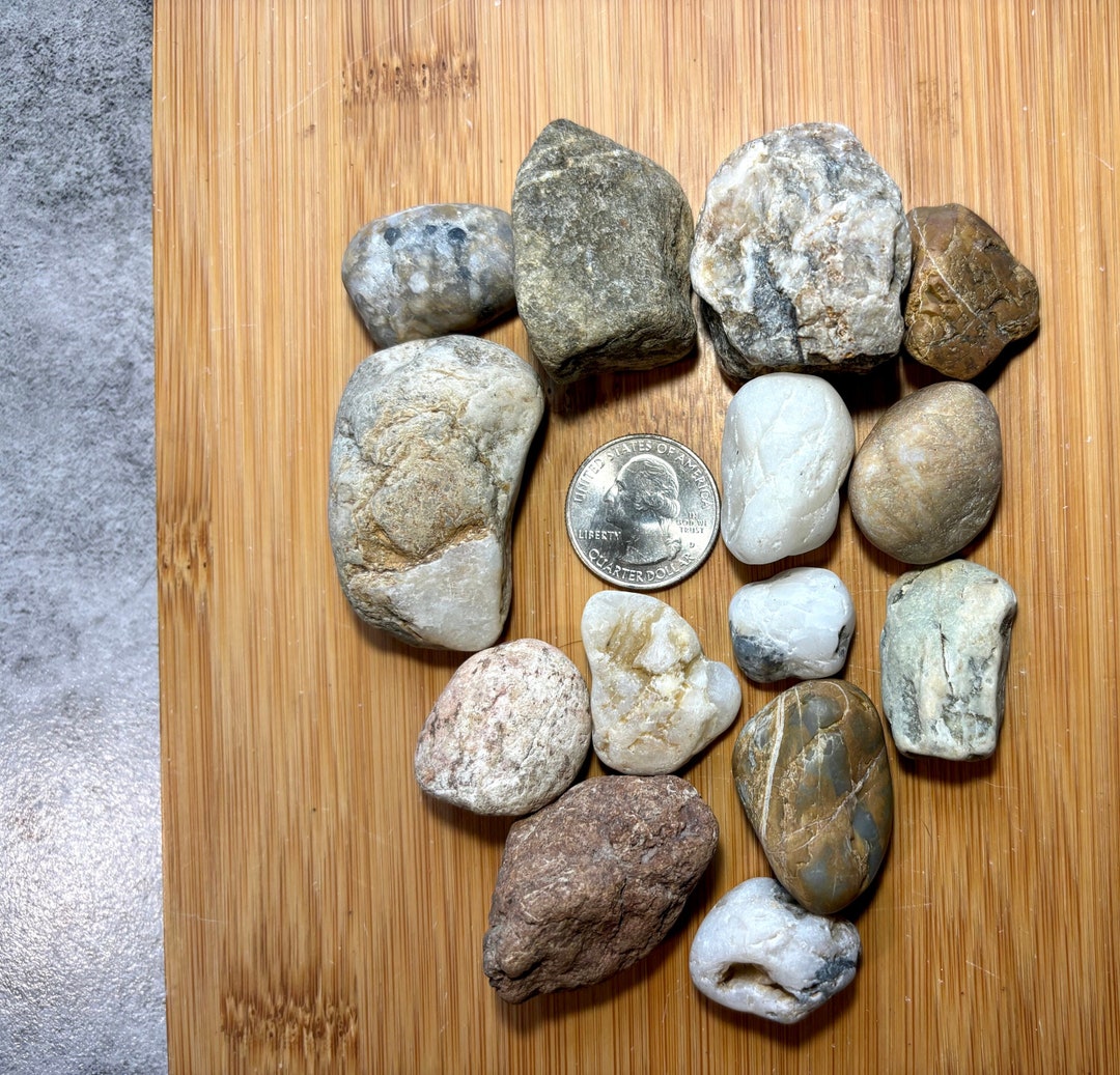 Ocean Rocks - Beach Rocks - Ocean Crystals 28 - Etsy