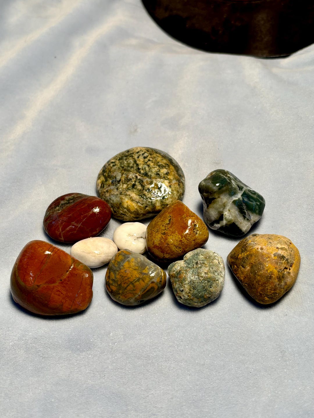 Natural Pacific Ocean Beach Rocks - Set of 10 Untumbled, Hand-collected ...