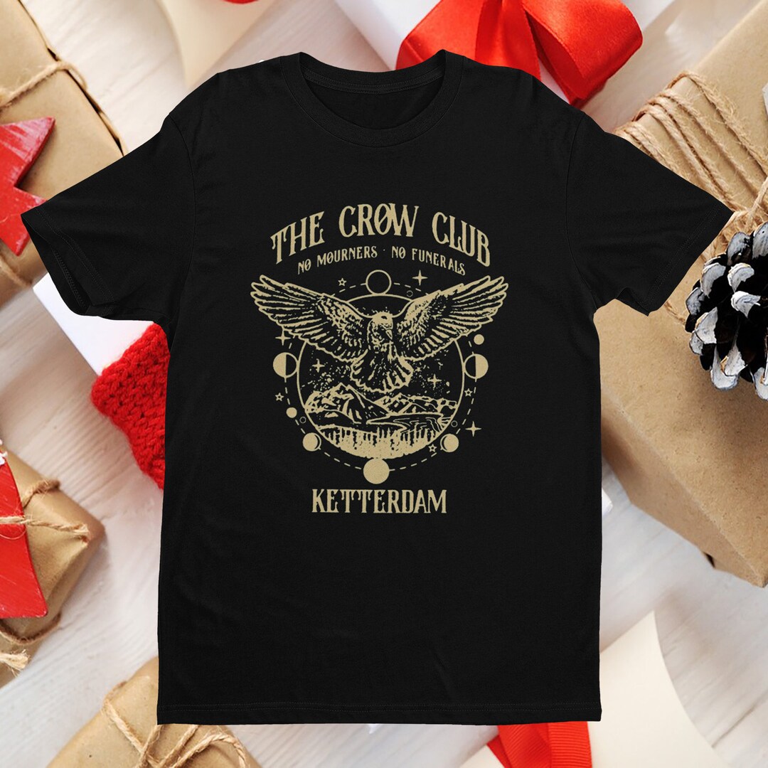 Vintage Ketterdam the Crow Club Black Unisex T-shirt, Six of Crows ...