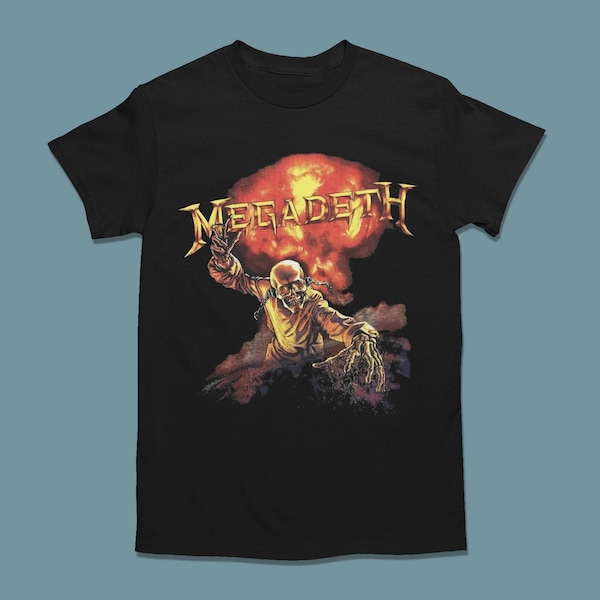 Megadeth Tour Shirt - Etsy