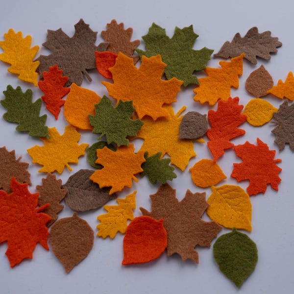Felt Leaf Bags - Etsy UK