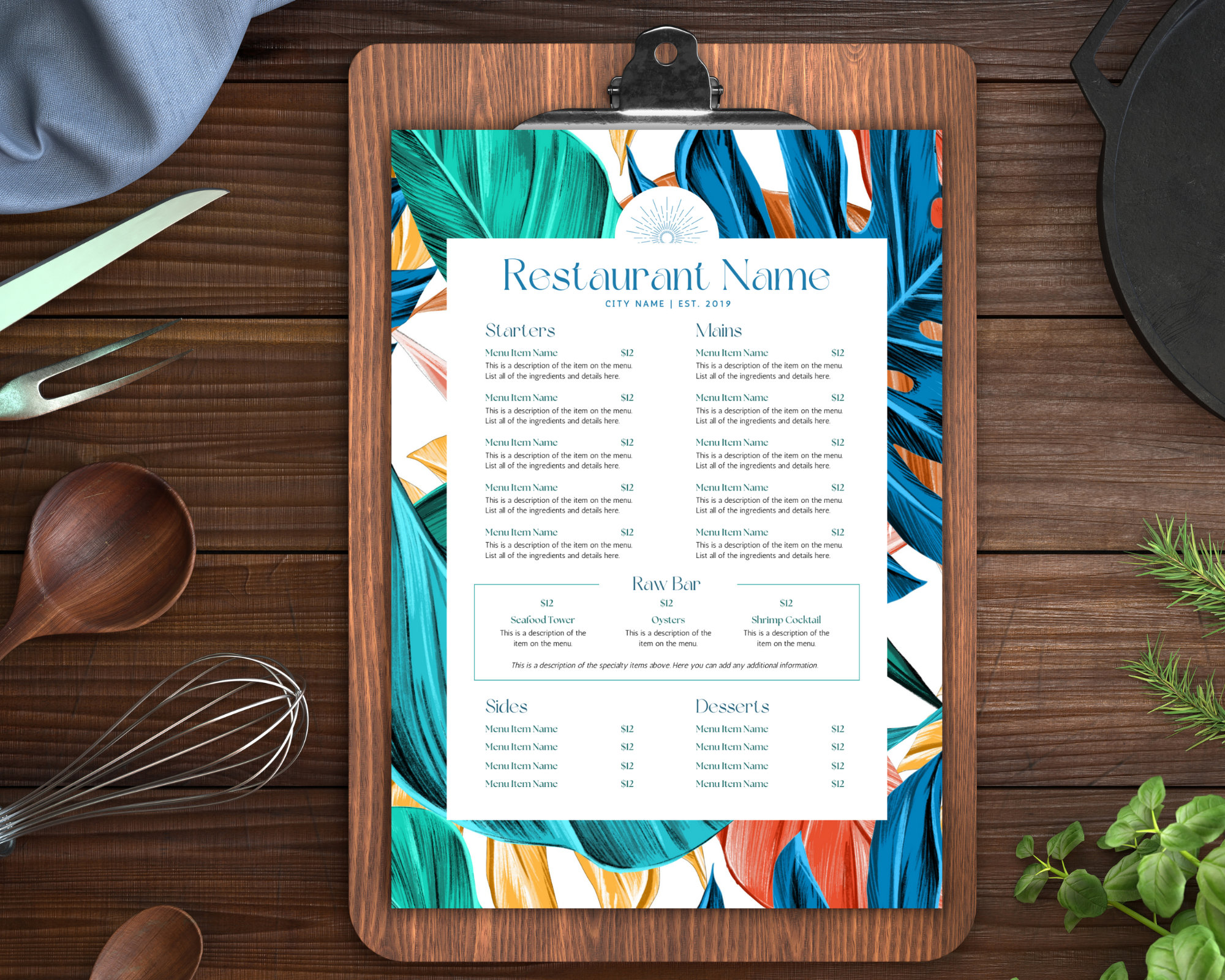 Editable Restaurant Menu Card Templates Wedding Menu Table Decor ...