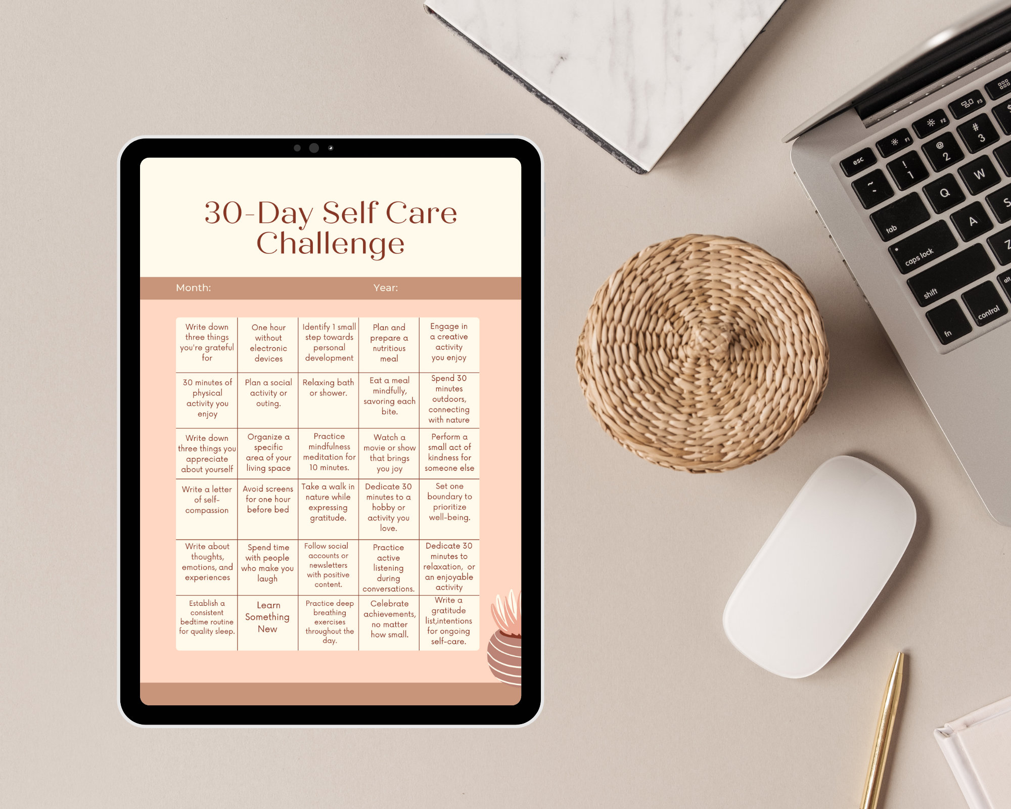 Self Care Worksheet Self Care Planner Self Care Printable Self Care ...