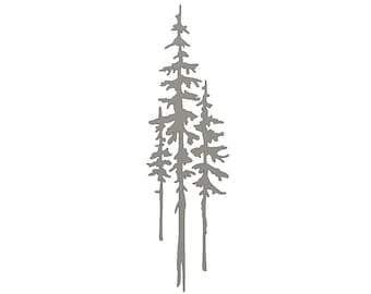 Pine Tree SVG, File for Cricut, Trees Vector Images Forest Clip Art ...