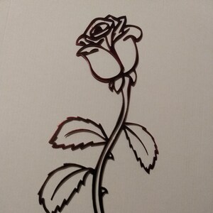 Table Top Rose Plasma CNC DXF Flower - Etsy