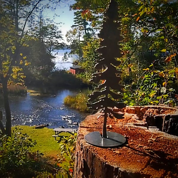 Metal Tree Art - Etsy