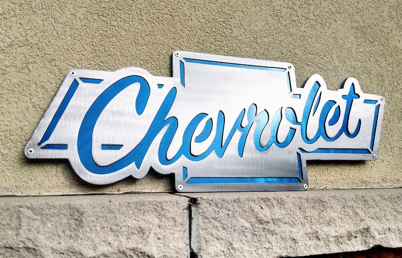 Vintage 1960s Chevy Logo: Plasma Cut DXF SVG JPEG (digital File) - Etsy ...