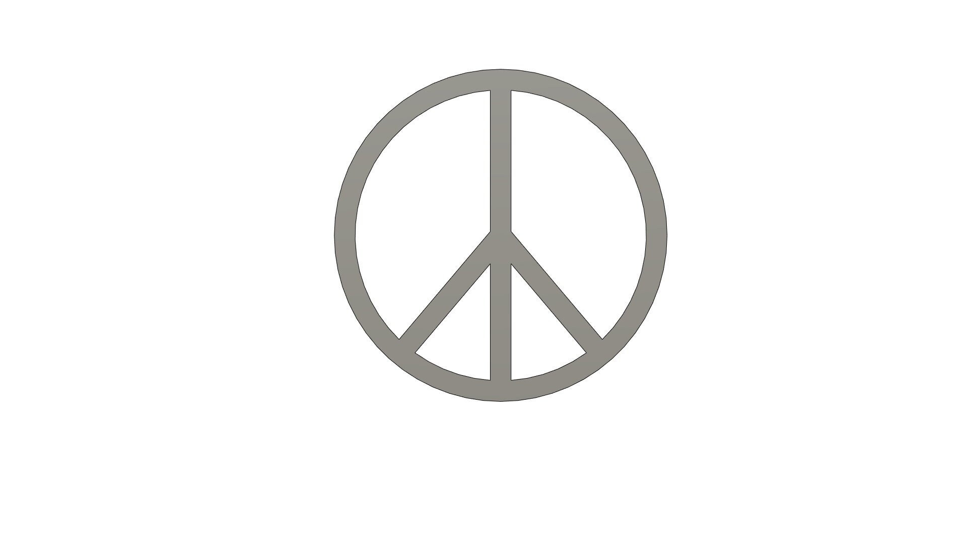 Peace Symbol DXF - Digital Download - Etsy