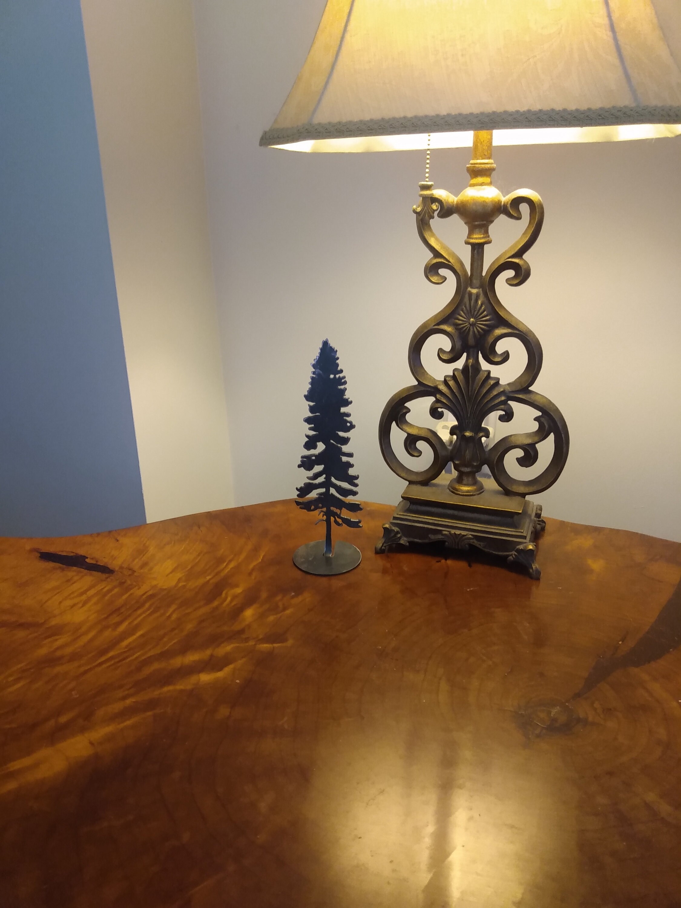 Rustic Single Sitka Metal Tree Desktop Art Tree Art Metal Art DXF ...