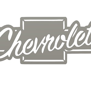 Plasma Cut DXF File Chevrolet Logo Classic Type Svg/chevrolet Logo Jpeg ...