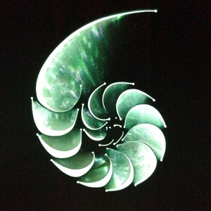 Ammonite Shell Night Light DXF - Lamp DXF File for Plasma/laser Cutting ...