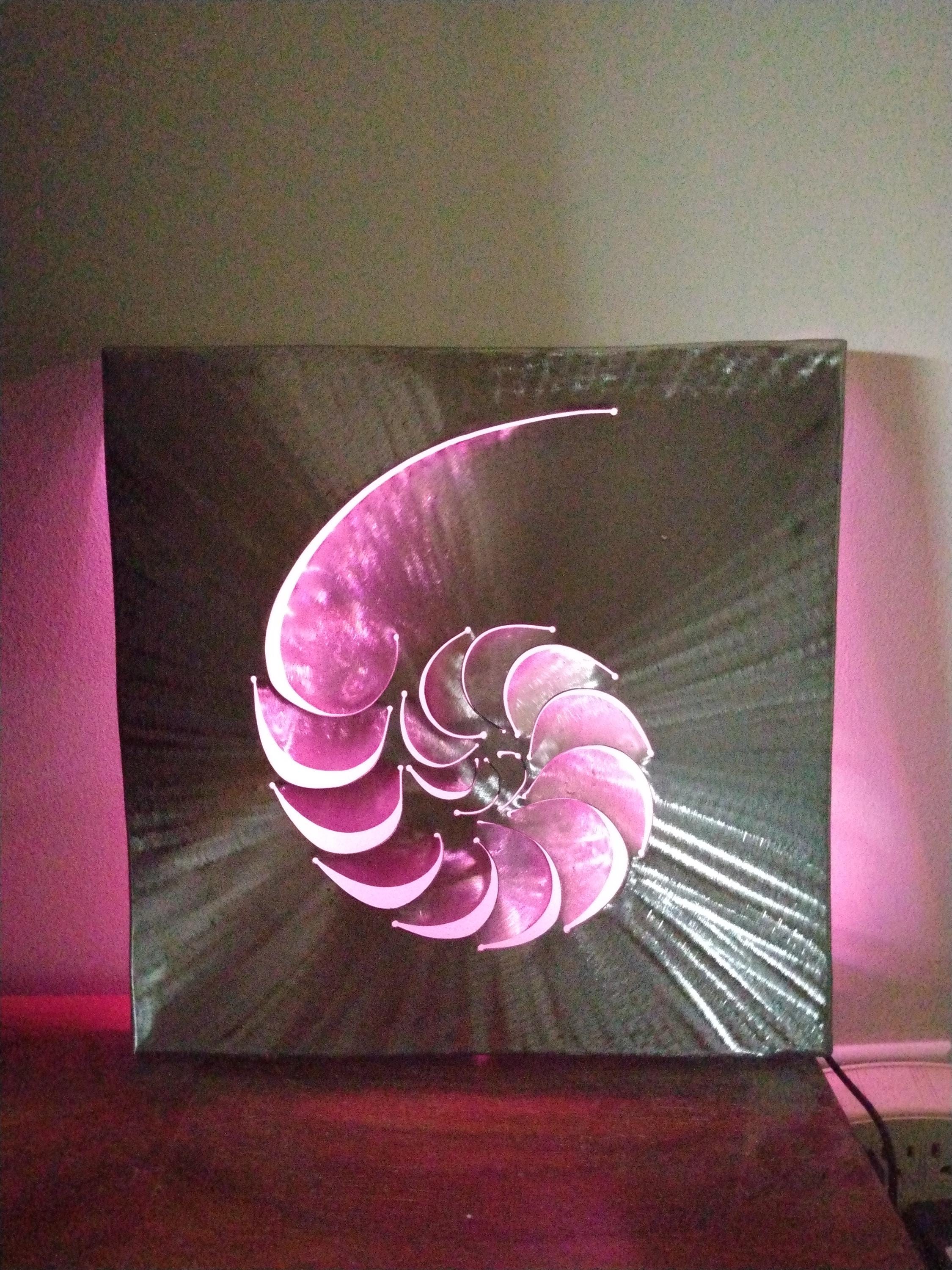 Ammonite Shell Night Light DXF - Lamp DXF File for Plasma/laser Cutting ...