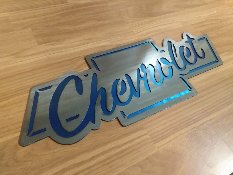 Vintage 1960s Chevy Logo: Plasma Cut DXF SVG JPEG (digital File) - Etsy ...