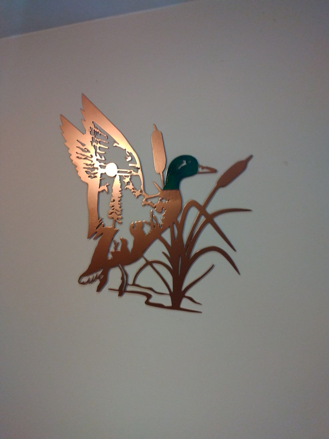 Duck Hunting Scene DXF File: Dog Hunt Camp Stencil - Etsy