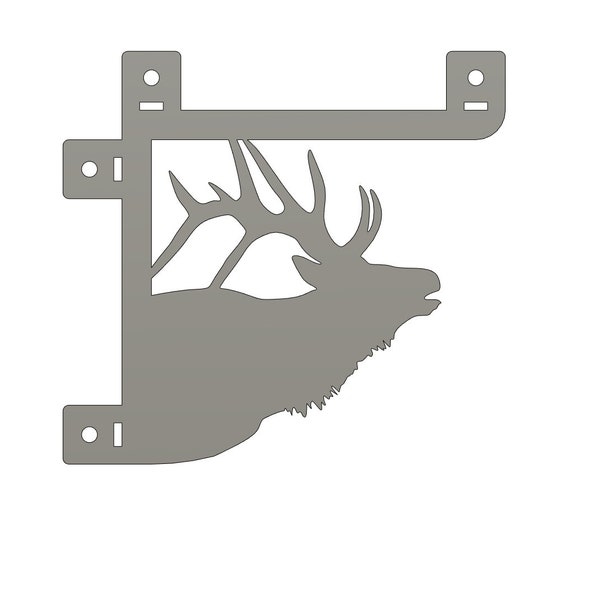 Elk Dxf File - Etsy
