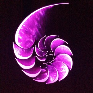 Ammonite Shell Night Light DXF - Lamp DXF File for Plasma/laser Cutting ...
