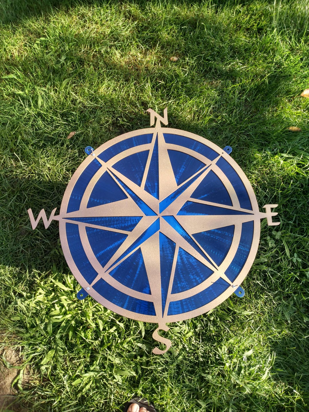 COMPASS DXF - Nautical Compass With Background - Etsy