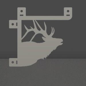 DEER ELK DXF File - Etsy