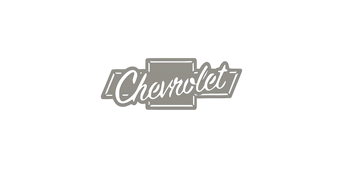 Plasma Cut DXF File Chevrolet Logo Classic Type Svg/chevrolet Logo Jpeg ...