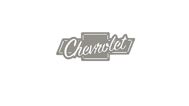 Vintage 1960s Chevy Logo: Plasma Cut DXF SVG JPEG (digital File) - Etsy