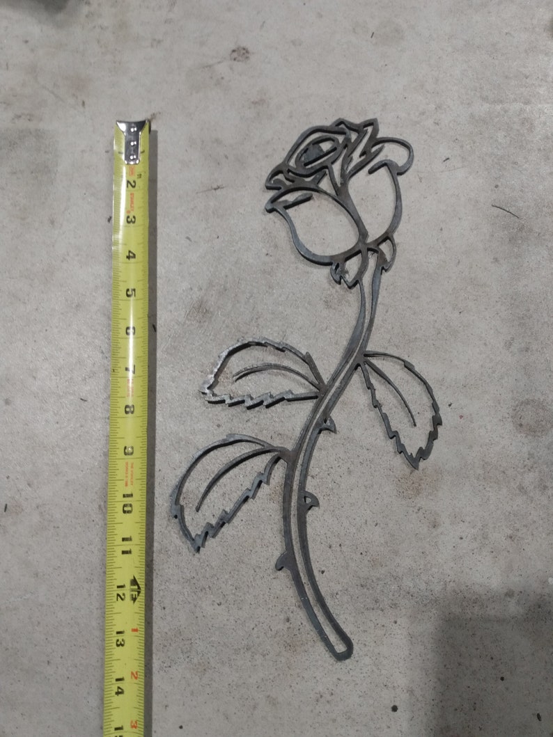 Table Top Rose Plasma CNC DXF Flower - Etsy