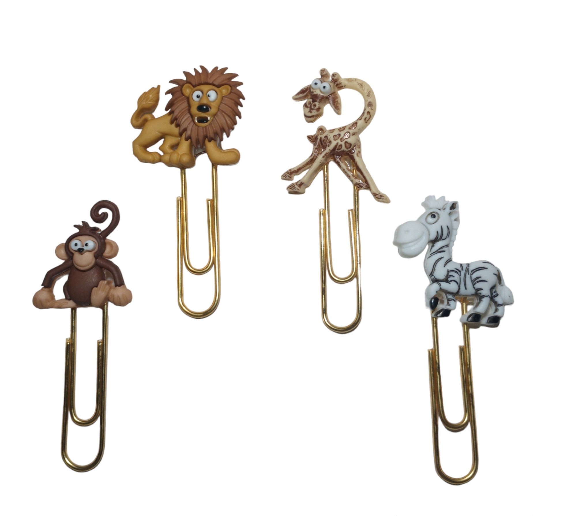 Zoo Animals Decorative Paperclips Planner Clips Binder - Etsy