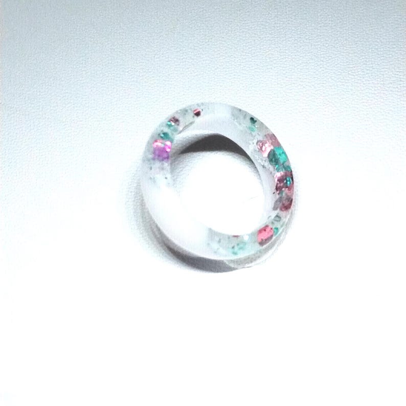 Colorful Confetti Ring, Handmade Artisan Pieces, Chunky Statement ...