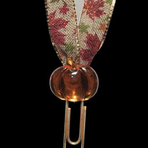 Fall Paperclips: Pumpkin Spice Ribbon Planner Clips - Set of 6 - Etsy